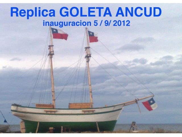 PRONTA INAUGURACIÓN DE REPLICA GOLETA ANCUD EN PUNTA ARENAS. | Radio ...
